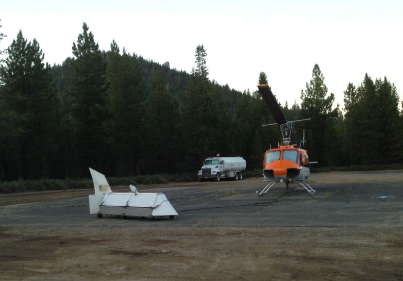 Helicopter Fish Stocking | Columbia Basin Helicopters
